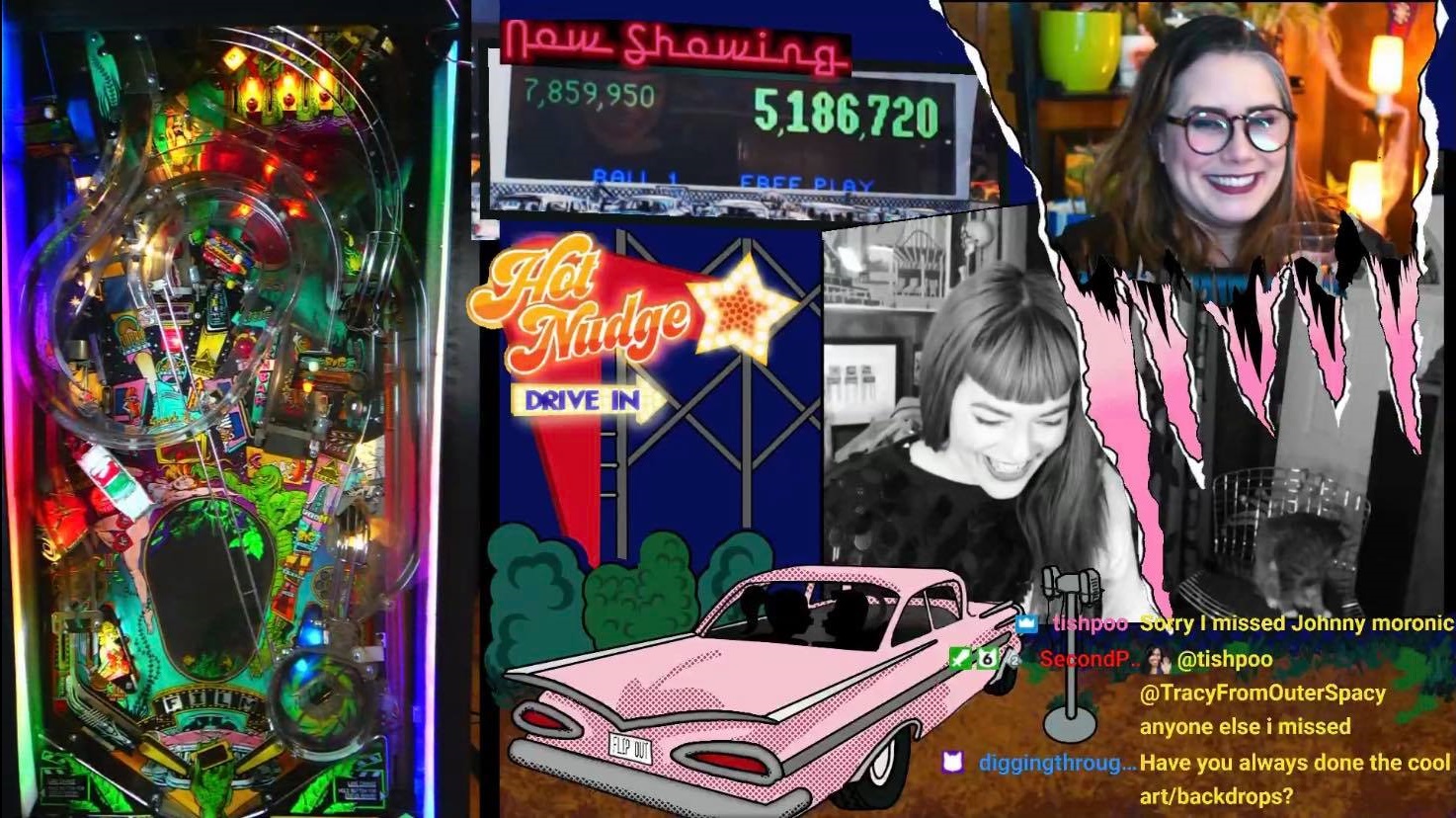 Episode 301: Anna Neal & Rebecca Hinsdale. Hot Nudge! – Pinball Profile
