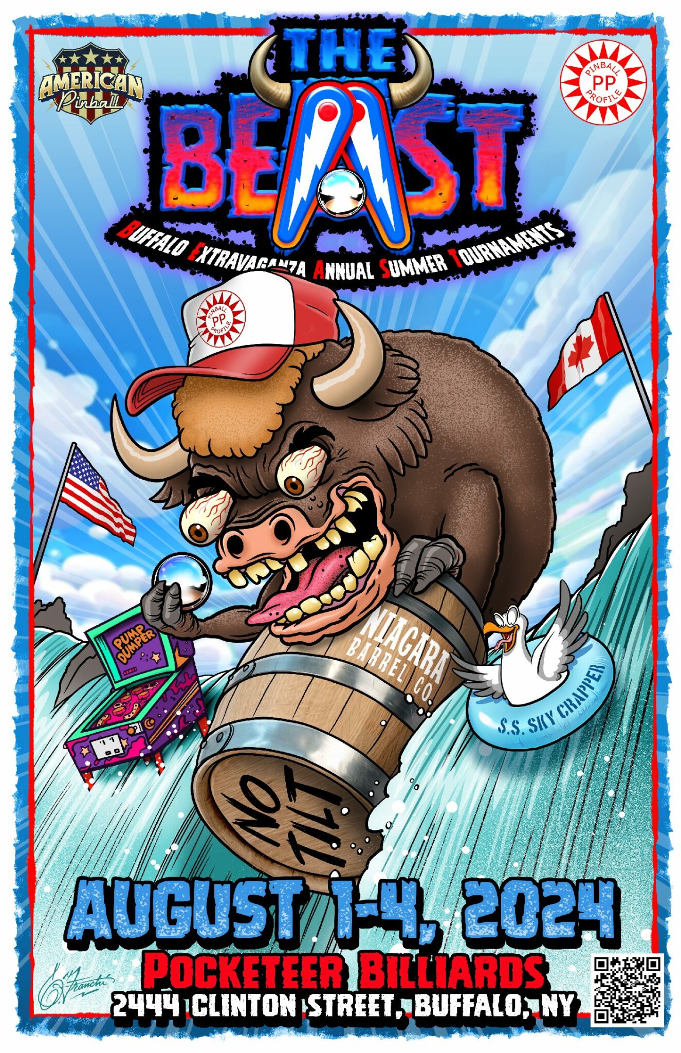 SAVE THE DATE FOR 2026! THE BEAST – July 30-Aug. 2, 2026 – Pinball Profile